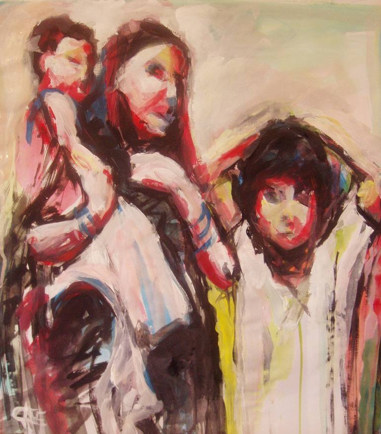 Exodus Painting by Gary Lee | Saatchi Art