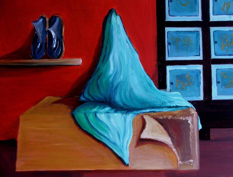 still life China Painting by Amanda Tapley | Saatchi Art
