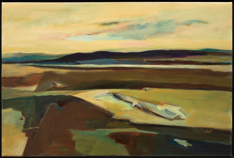 Refuge IV Painting by Gail Factor | Saatchi Art