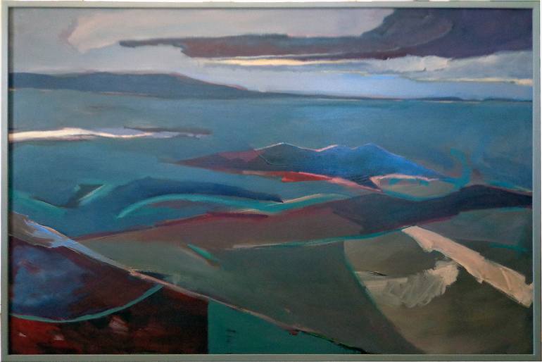 Untitled Dark Period Painting by Gail Factor | Saatchi Art