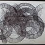 Circles of mutual aid, 1 Drawing by Pablo Angel Lugo Martinez | Saatchi Art