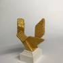 Golden Nopal III Sculpture by Pablo Angel Lugo Martinez | Saatchi Art