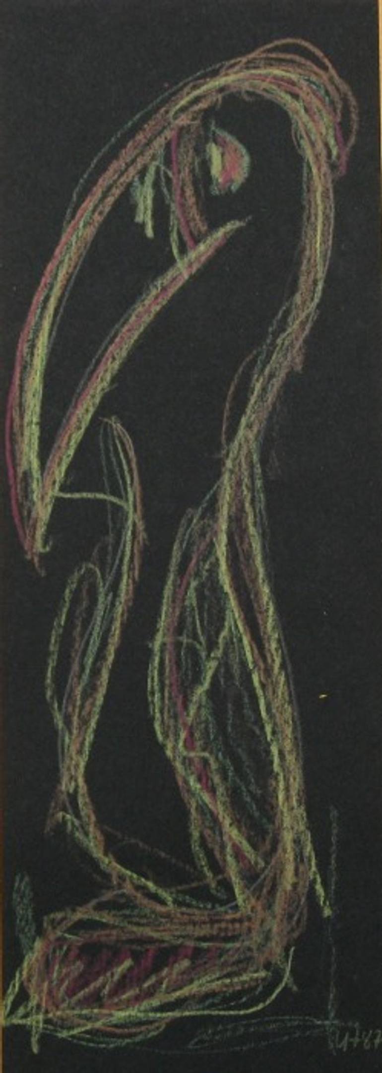 Maxe fein Drawing by Uwe Holstein | Saatchi Art