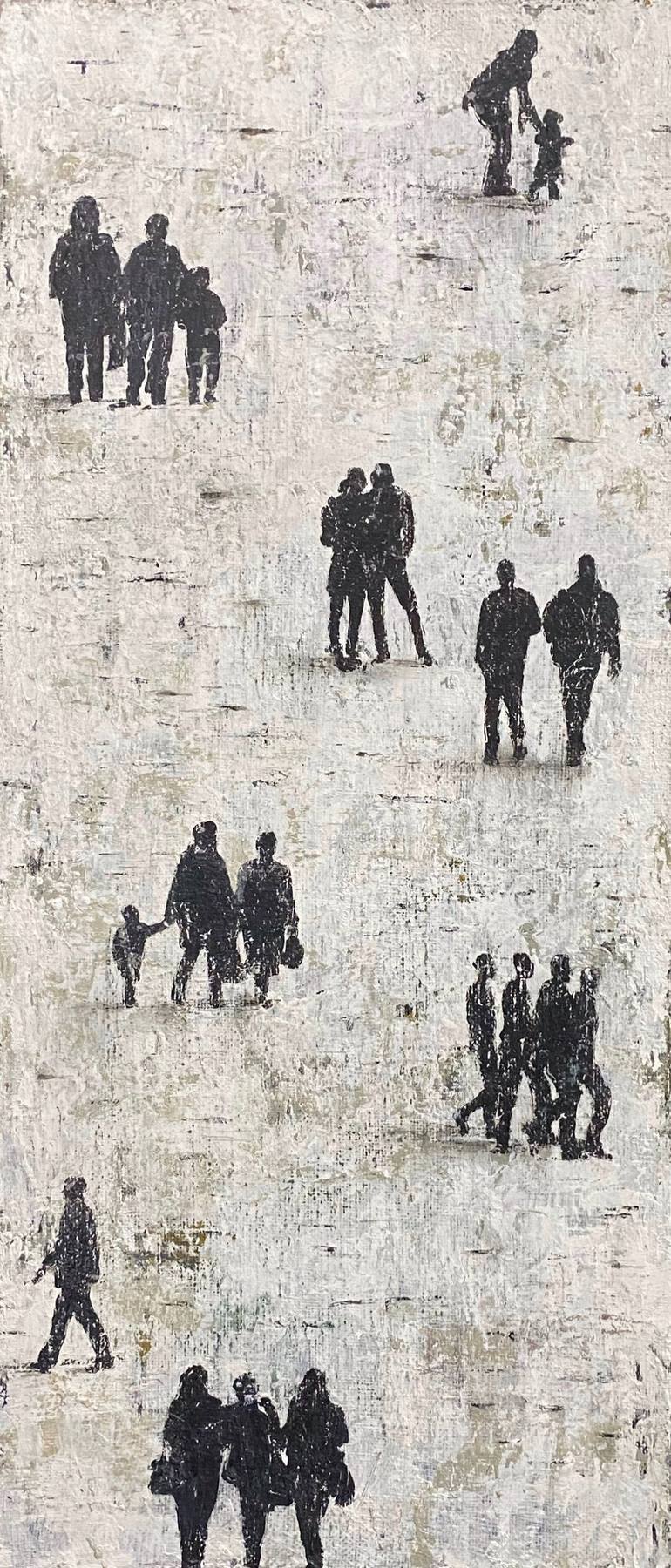 Birch #4 Painting by Margarita Ivanova | Saatchi Art