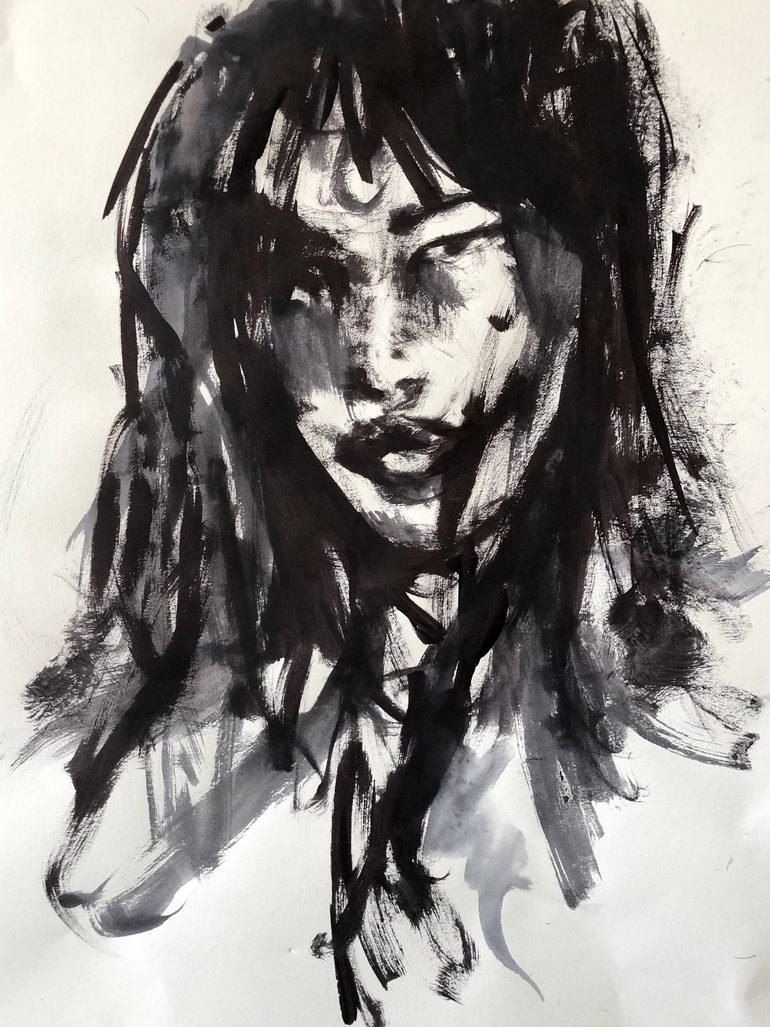 EASTWOOD Painting by Aaron Ficchi | Saatchi Art