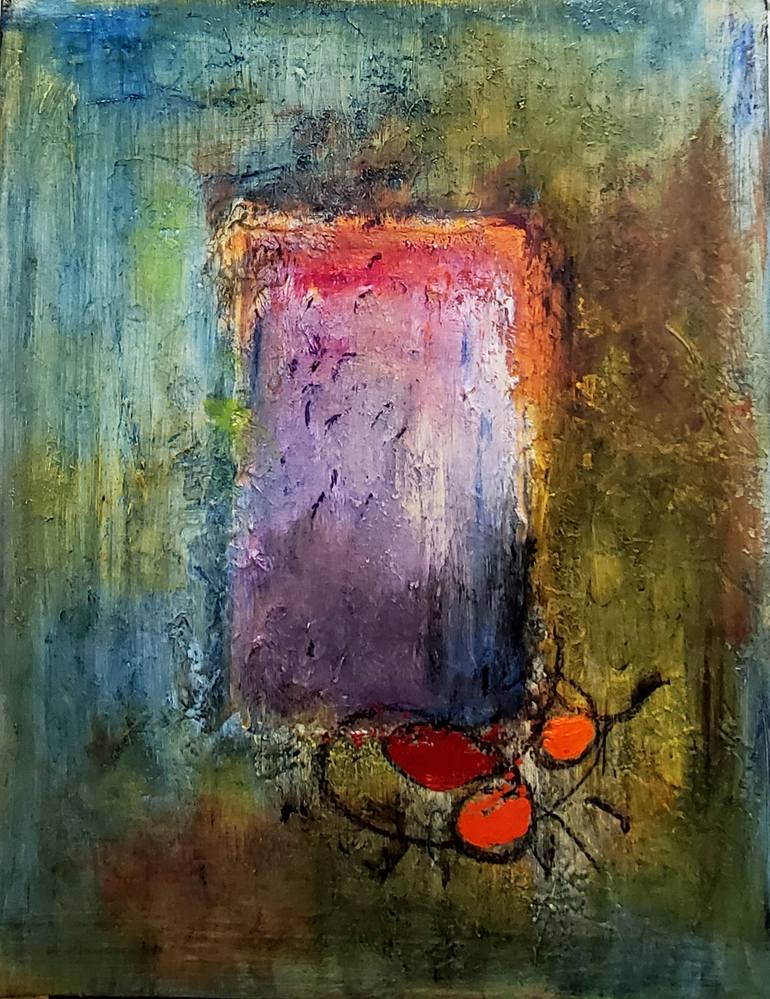 UEXPECTED EXIT Painting by Maggie Romanovici | Saatchi Art