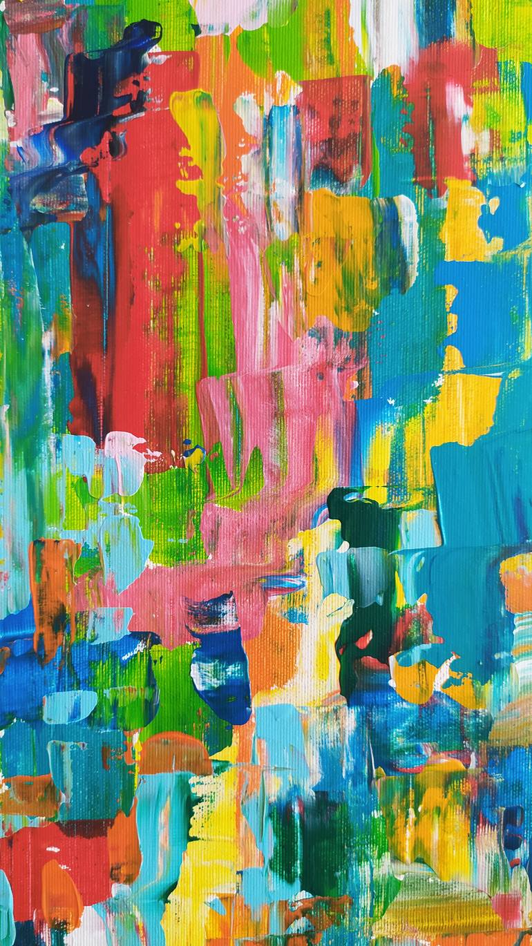 LOOK Painting by Kattie Art | Saatchi Art