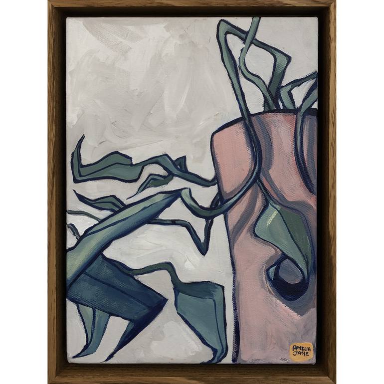 Curly Mate Painting by Amelia Jane | Saatchi Art