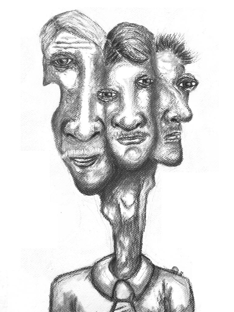 Aam Aadmi (Komman Man) Drawing by Hrishikesh Belgudri | Saatchi Art