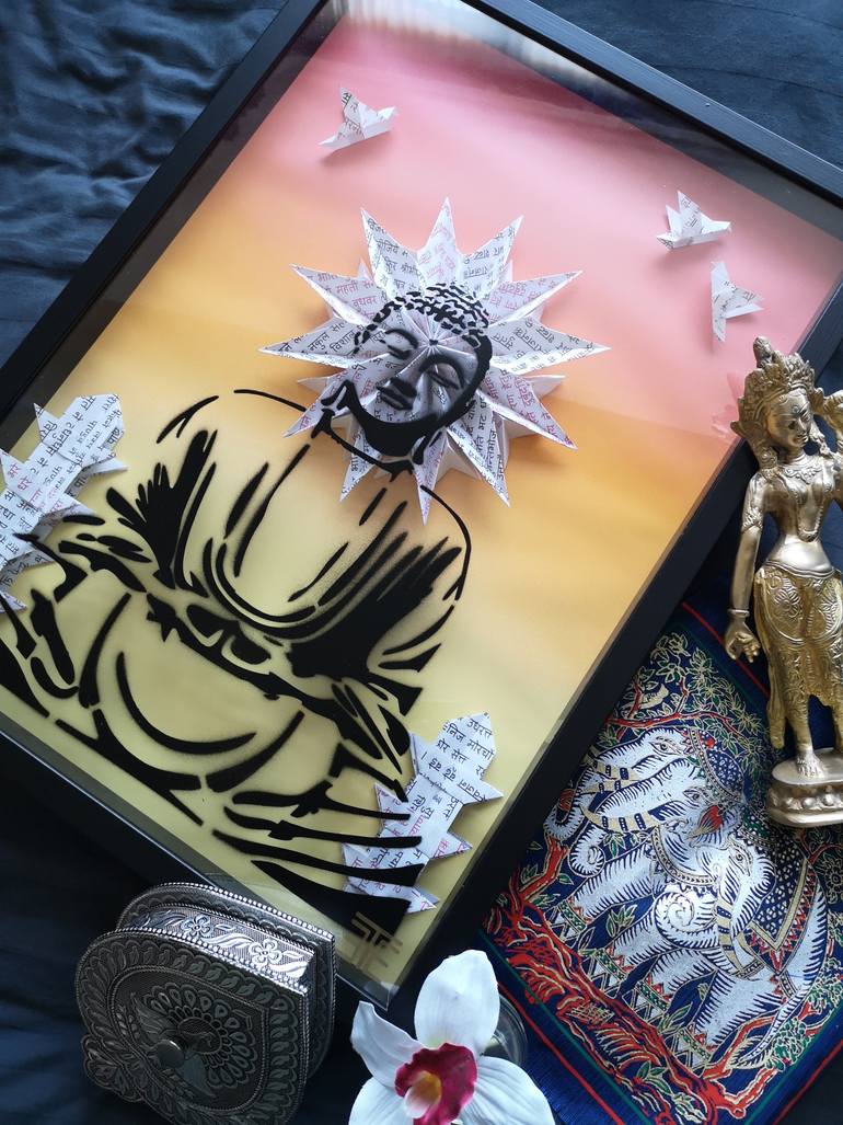 Paper Zen Sculpture by Where Art Thou Tee | Saatchi Art