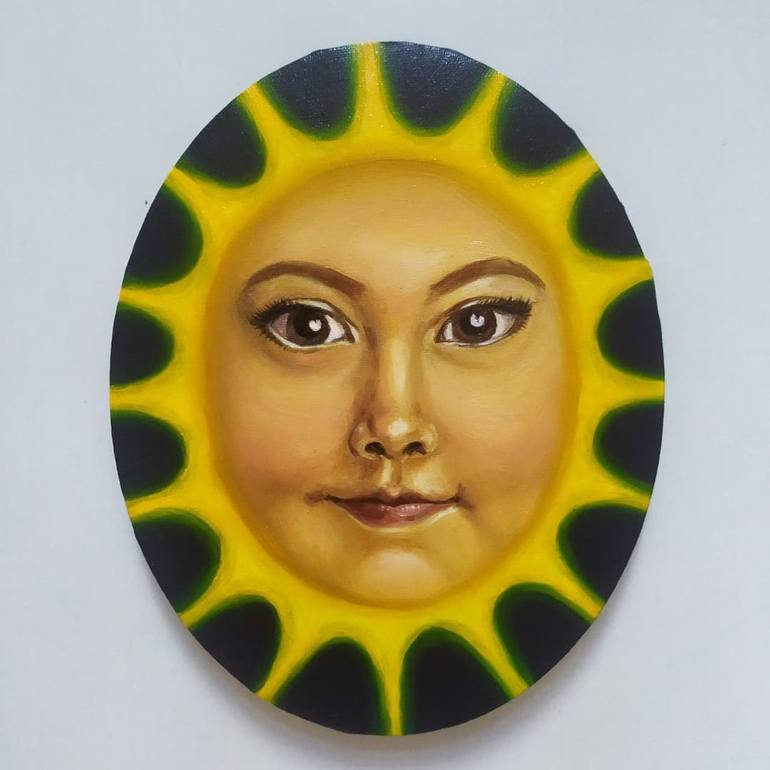 LITTLE STAR OF WISHES MARFUSHA Painting by Olga Sarukhanova | Saatchi Art
