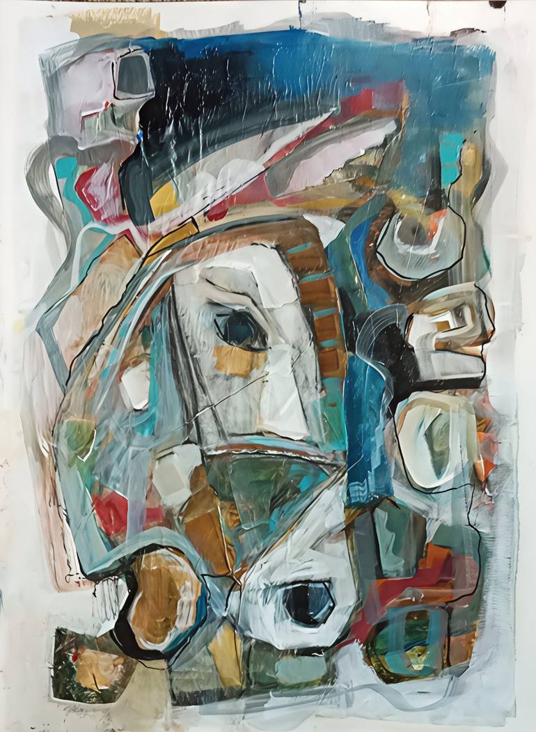 Cavalo Painting by Mariana Homem De Mello | Saatchi Art