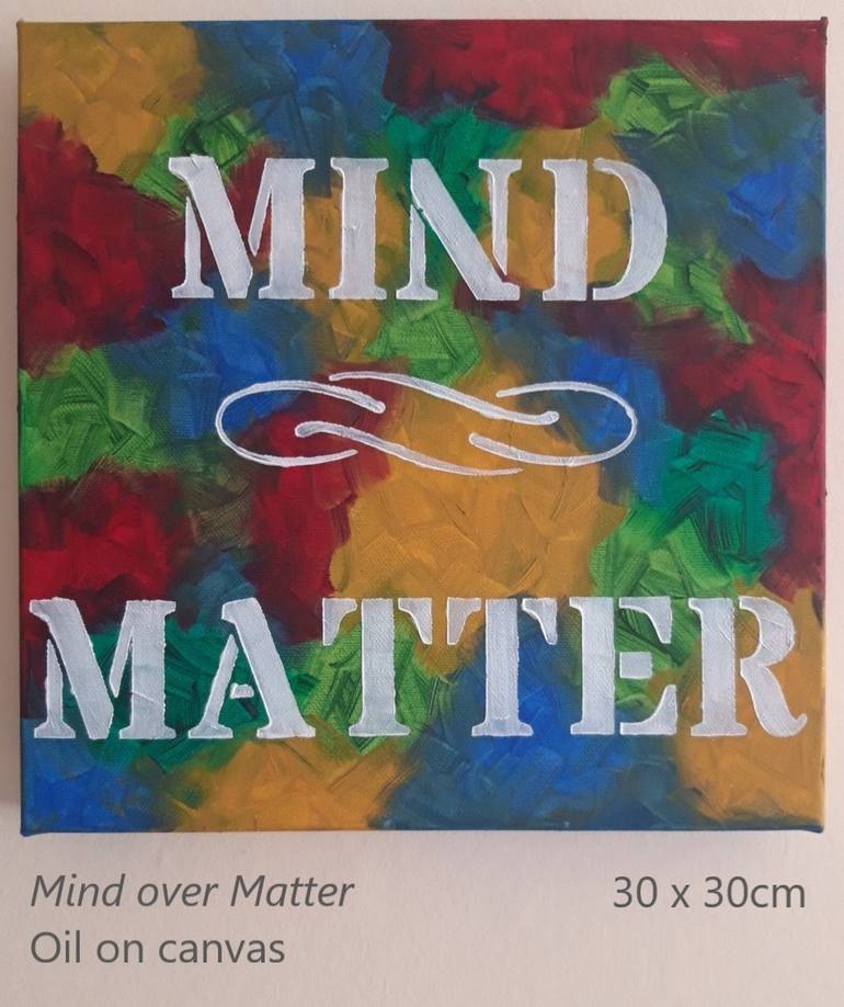 Mind over Matter (£10) (Available) Painting by Cool Canvases | Saatchi Art