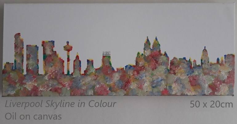 Liverpool in Colour (£25) (Available) Painting by Cool Canvases ...