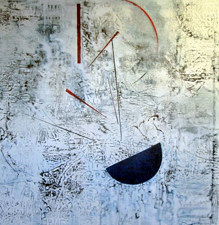 Mapping Time 2 Painting by Joan Birkett | Saatchi Art