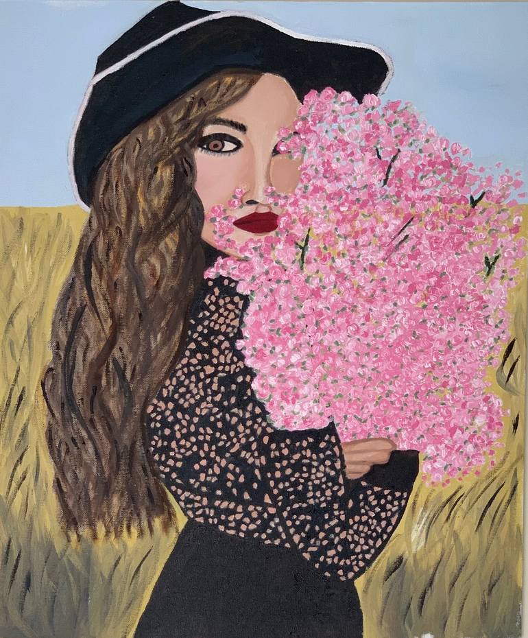 Floral Dreams Painting by Shikha Sharma | Saatchi Art