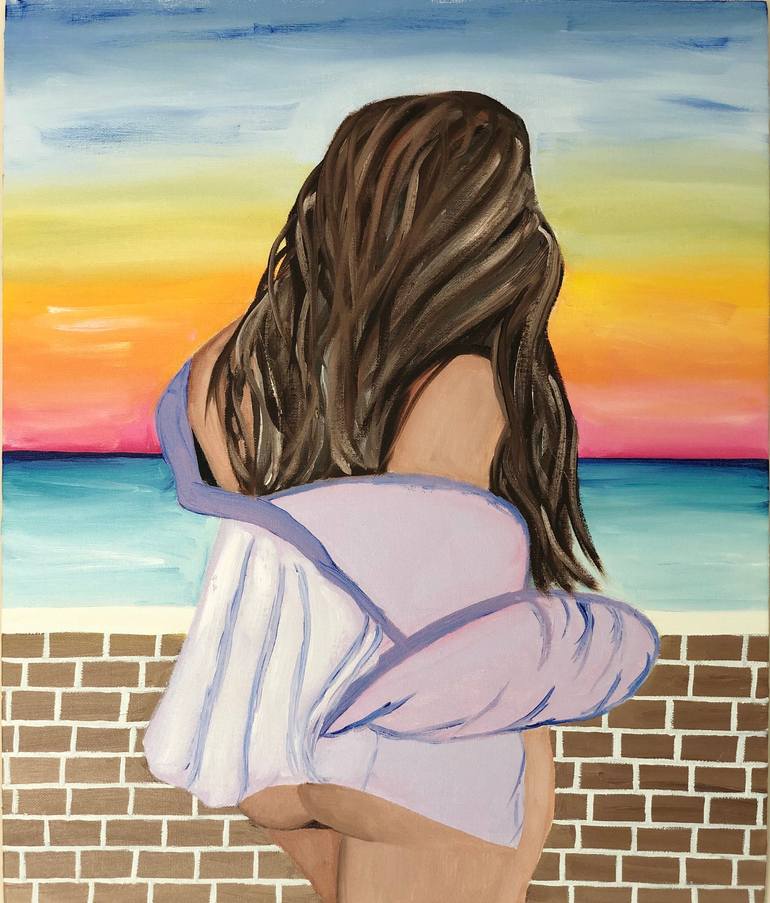 The Wait Painting by Shikha Sharma | Saatchi Art