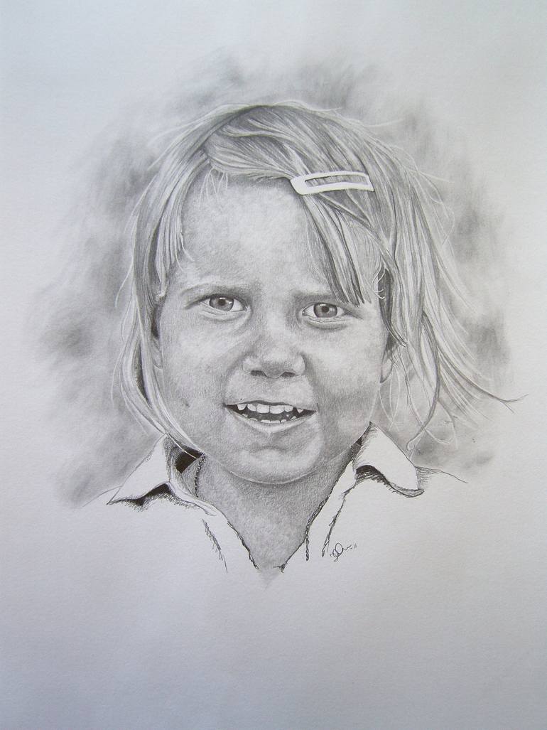 Nellie Drawing by Hanna Olsson | Saatchi Art