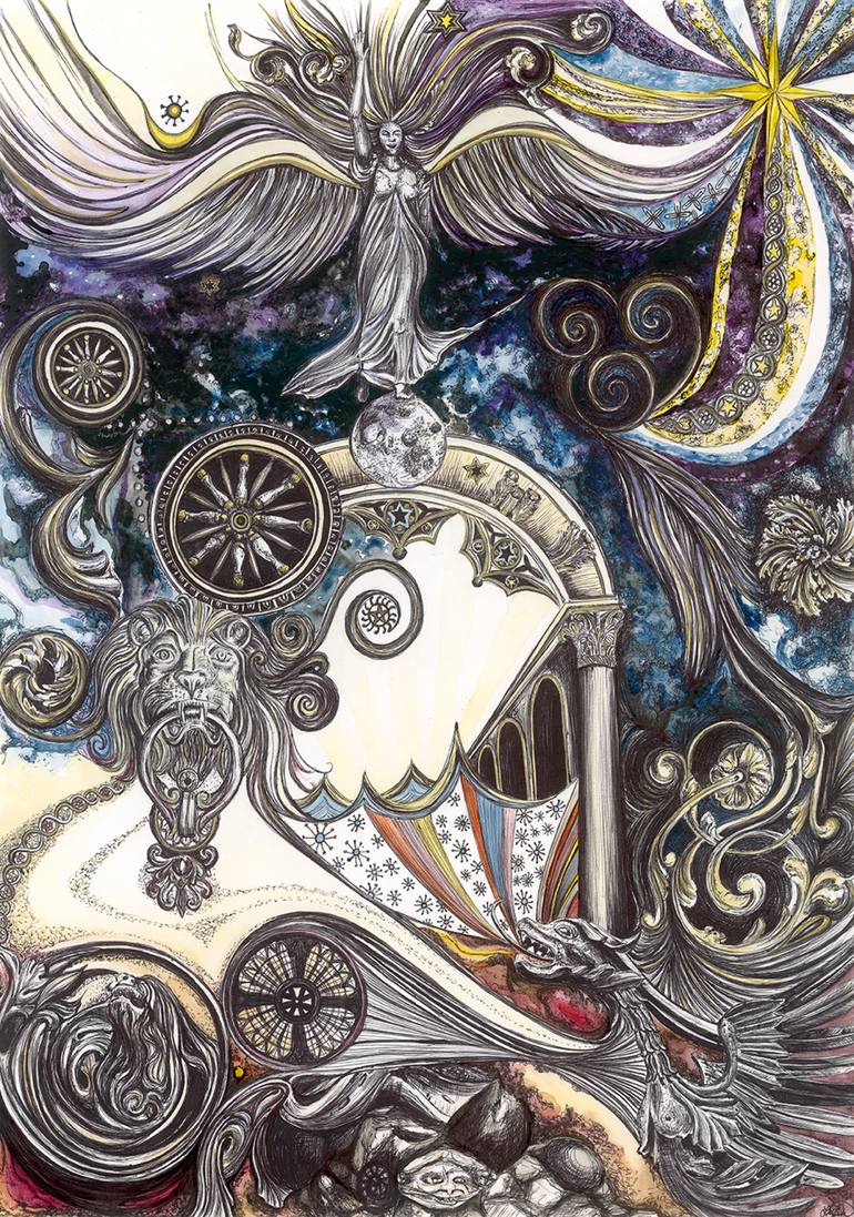 Awakening Drawing by Lianne Price | Saatchi Art