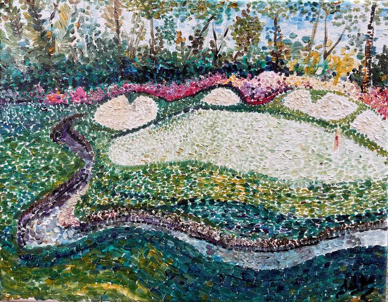 Augusta Painting by Jositn Hill | Saatchi Art