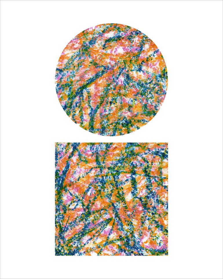 Controlled Chaos 1 Drawing by Melodi Furo | Saatchi Art