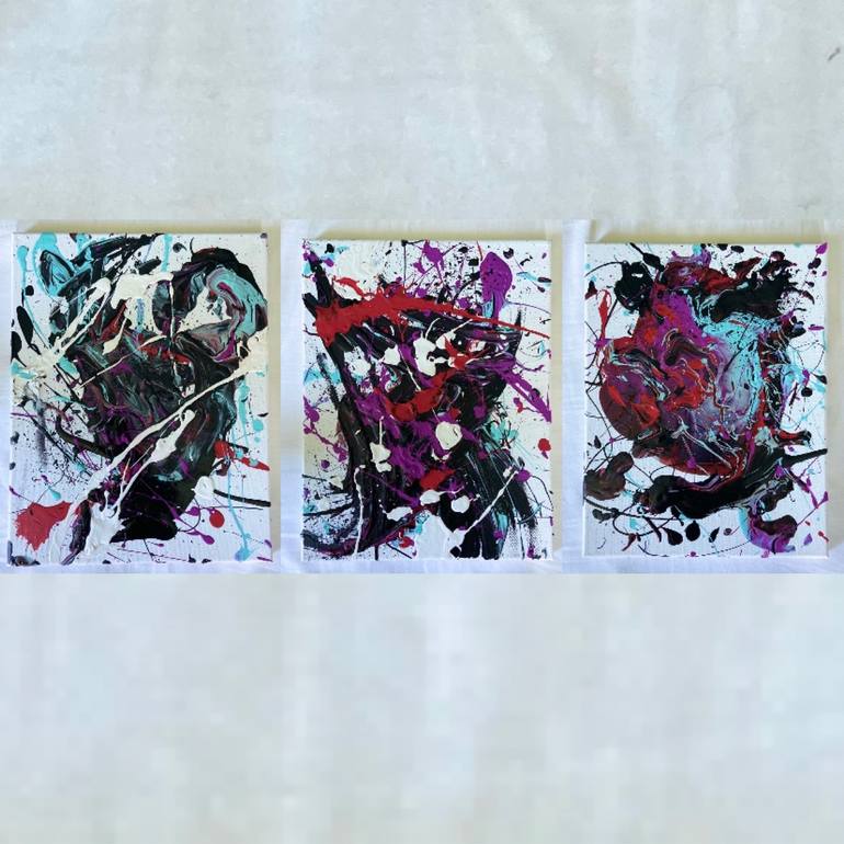 “Jagged Injustice” Painting by Jake Bedard | Saatchi Art