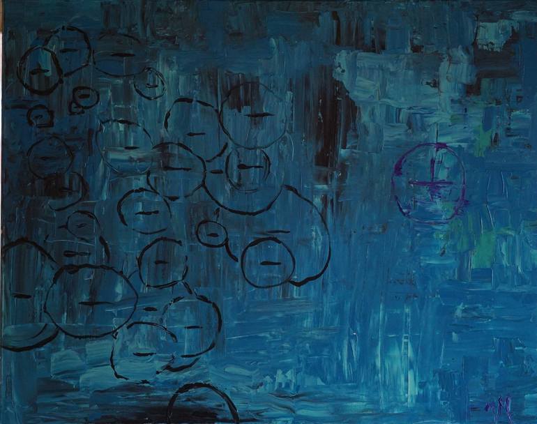 Magnitude of Forces Painting by Victoria McBride | Saatchi Art