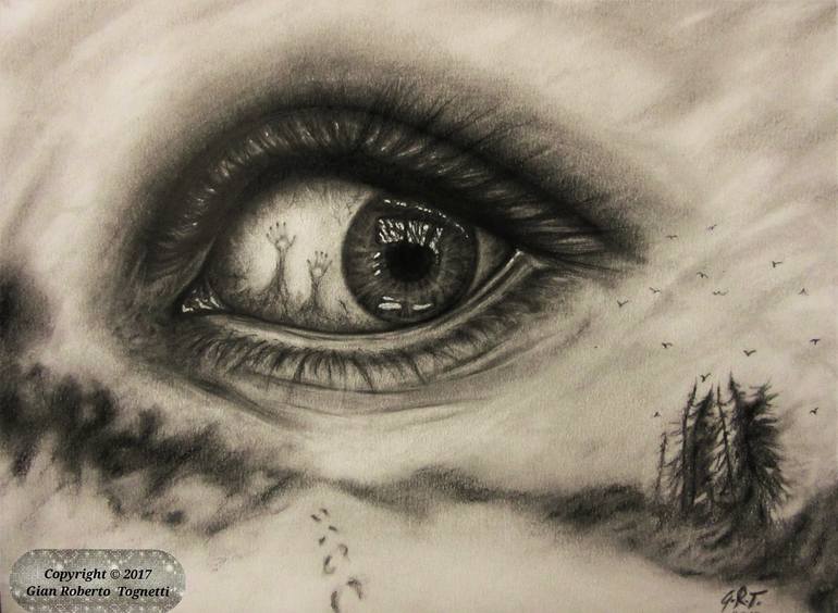 Disappear Drawing by Gian Roberto Tognetti | Saatchi Art