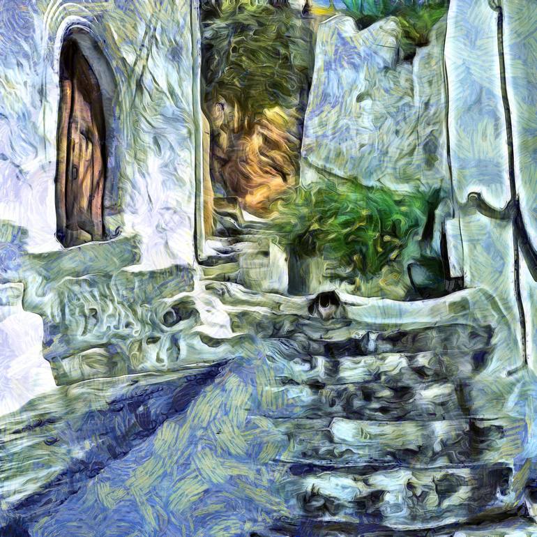 Lindos - Limited Edition of 1 Mixed Media by Brian Thomas | Saatchi Art