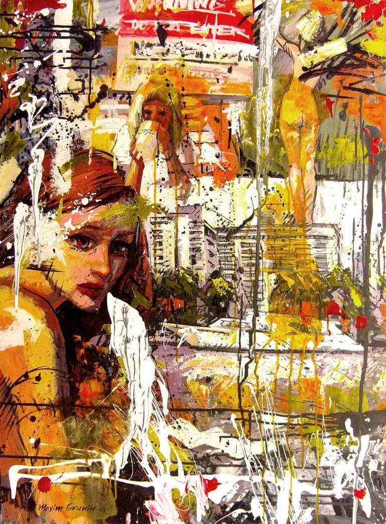 Summer Of Love Painting by Maxim Grunin | Saatchi Art