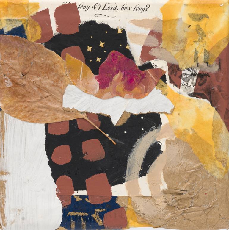 Patience my queen Collage by Victoria Roberts | Saatchi Art