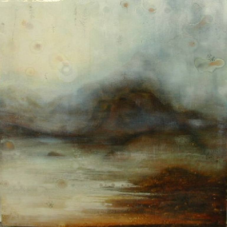 Anthromedusae , Blue Drift Painting by tracey tarling | Saatchi Art