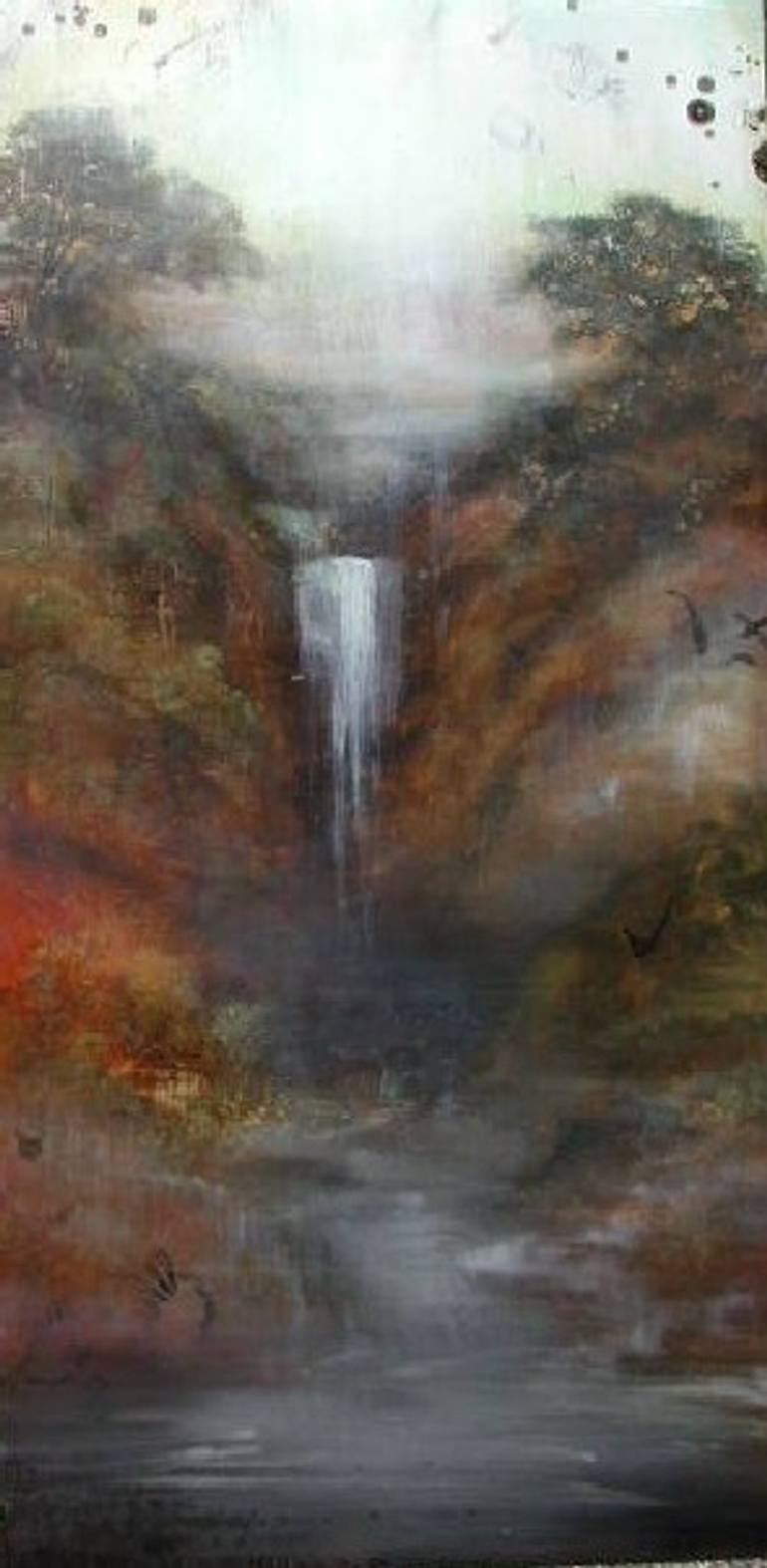 Variations of the Rivers Within Painting by tracey tarling | Saatchi Art
