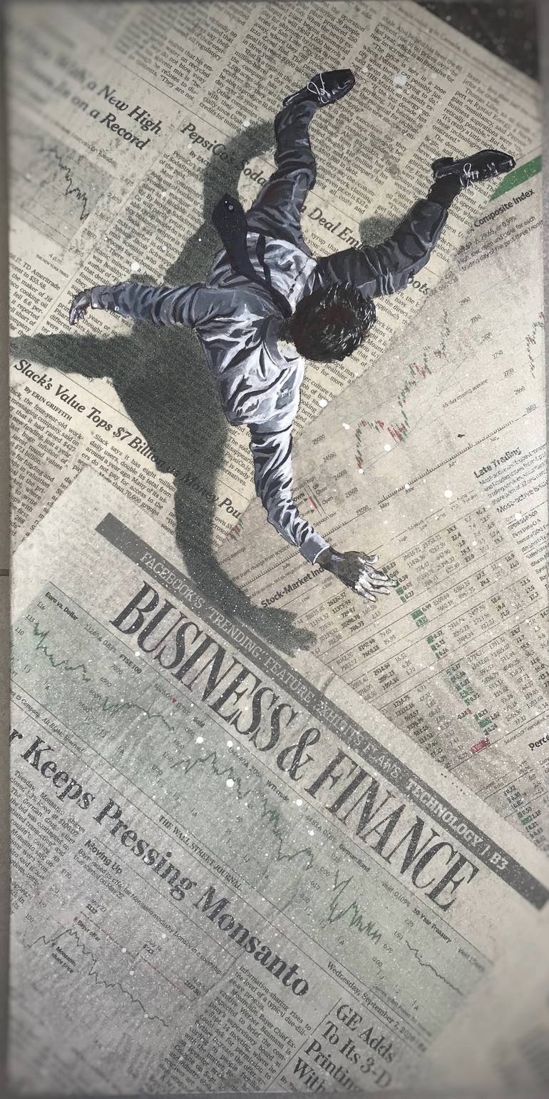 Globalisation Painting by Samuel Guillemot | Saatchi Art