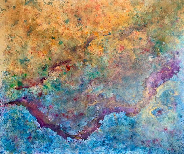 Magic Stardust Painting by Kyle Friedberg | Saatchi Art