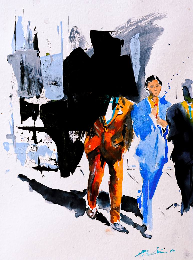 Not So Happy Hour Painting by mert gurpinar | Saatchi Art