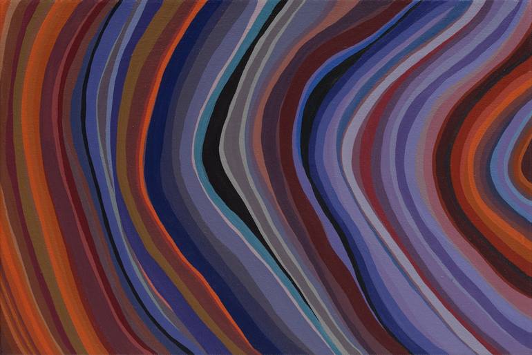 Radiance, waves & veils Painting by Bruce Freedman | Saatchi Art