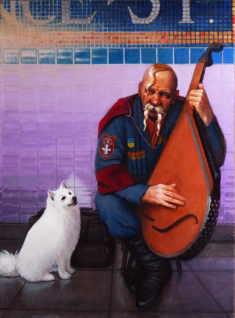 Prince Street Painting by Alex Brodsky | Saatchi Art