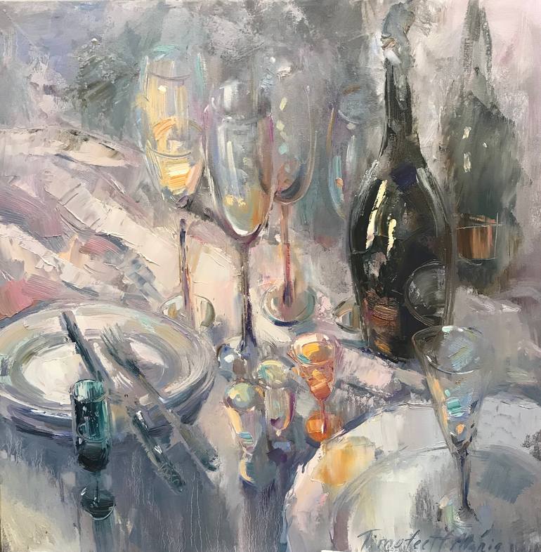 Glass. Painting by Maria Timofeeff | Saatchi Art