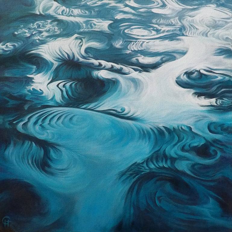 Cenote 6 Painting by Gary Holling | Saatchi Art