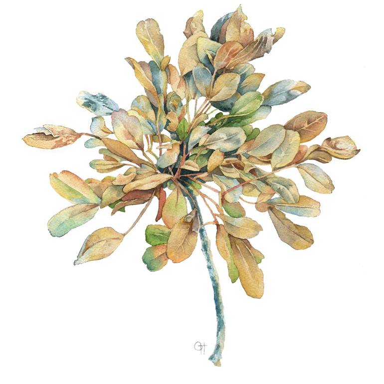 Big Leaf Tree 14 Painting by Gary Holling | Saatchi Art