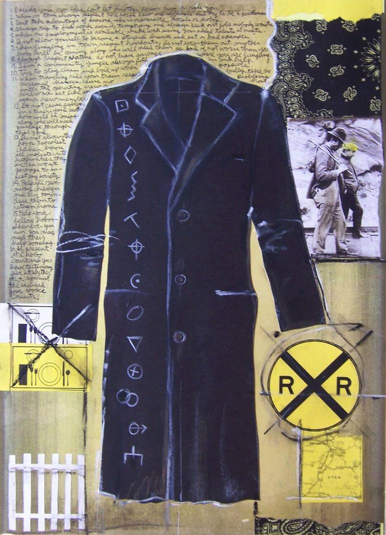 Hobo's Overcoat Collage by Michael Diven | Saatchi Art