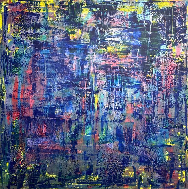 Dance The Night Away Painting by Simone Braun | Saatchi Art