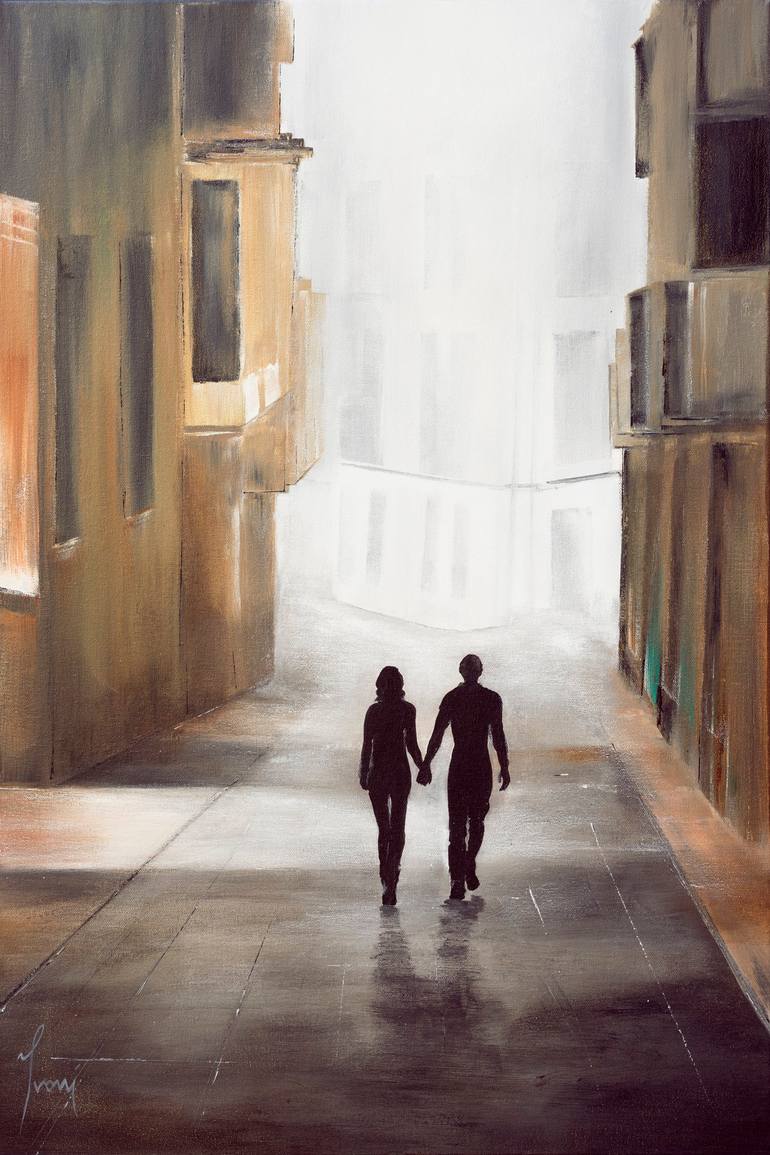 Crossroads Painting by Yvoni Sobota | Saatchi Art