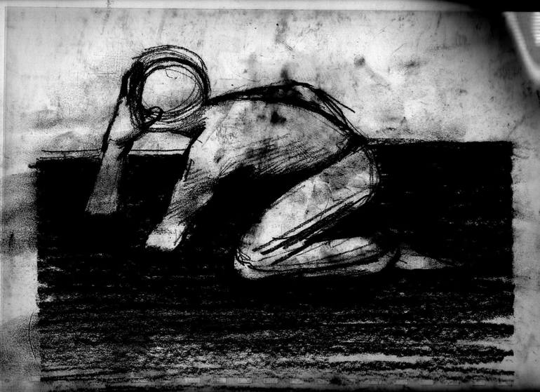 hit face Drawing by Panji Kusumoagung | Saatchi Art