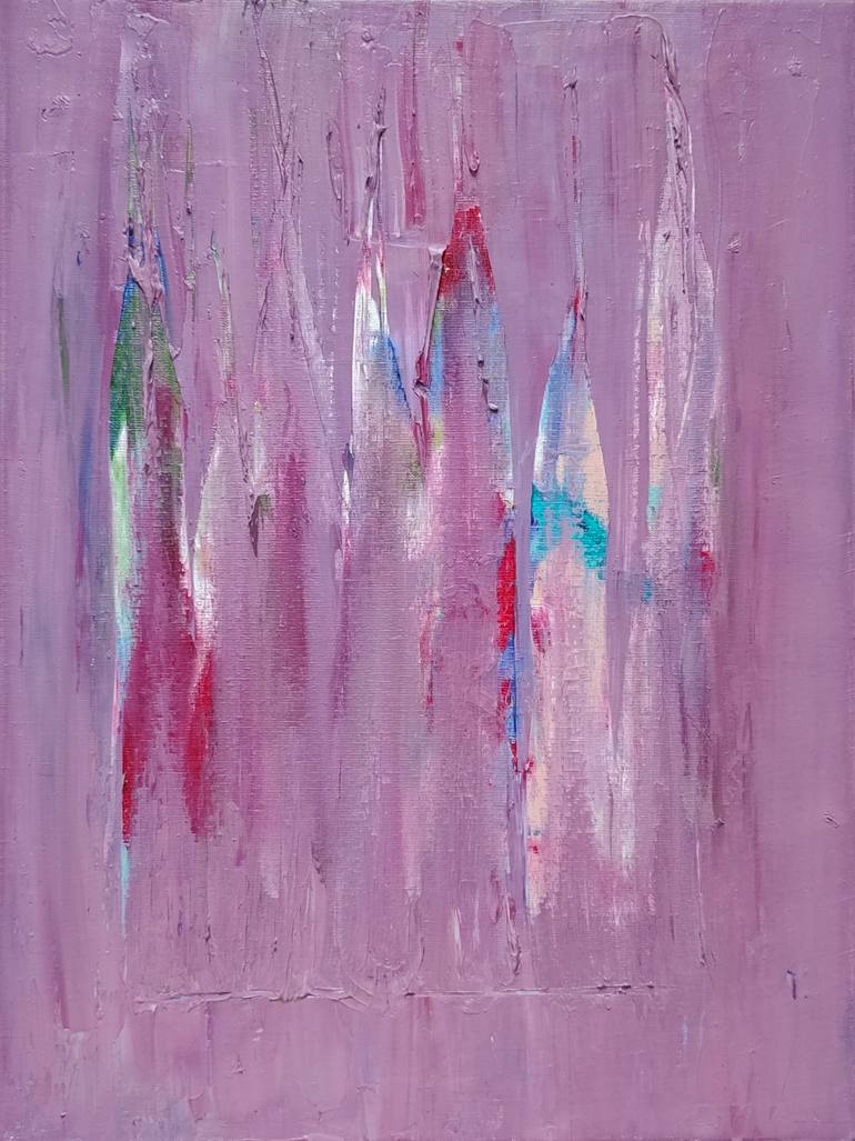 Acute city Painting by Aia Kit | Saatchi Art