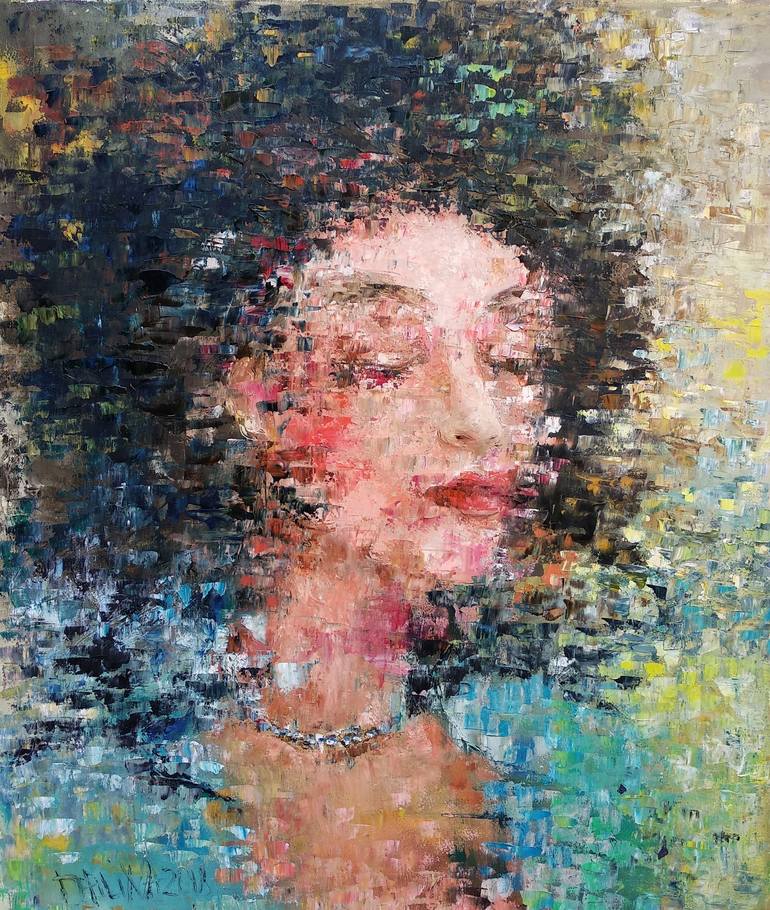 Modern Portrait Oil Paintings