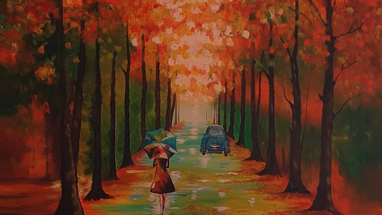 Walk Painting by Jonathan Marsico | Saatchi Art