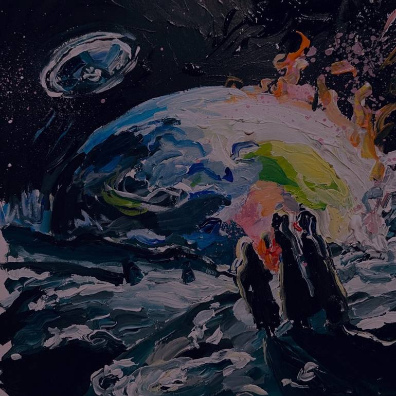 Universe Painting by Jonathan Marsico | Saatchi Art