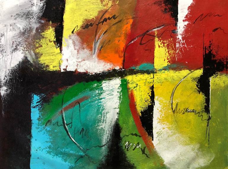 Colour Energy Painting by Mehul Bhuva | Saatchi Art